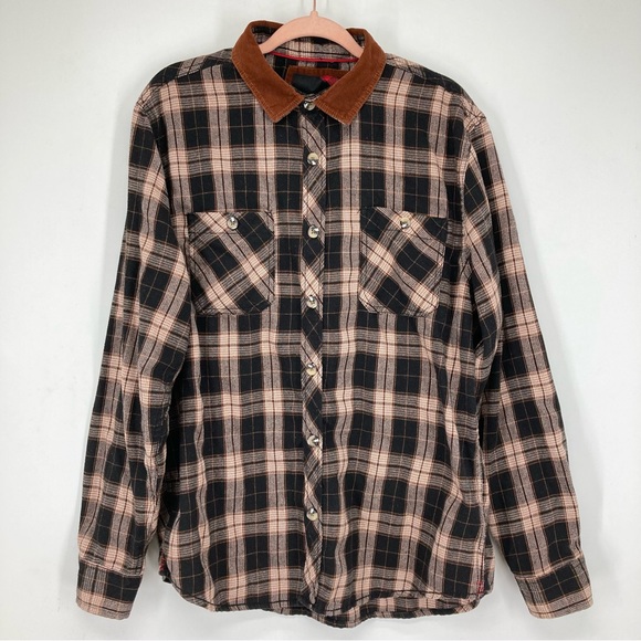 DRL Essentials | Shirts | Drl Essentials Mens Button Down Flannel Shirt ...